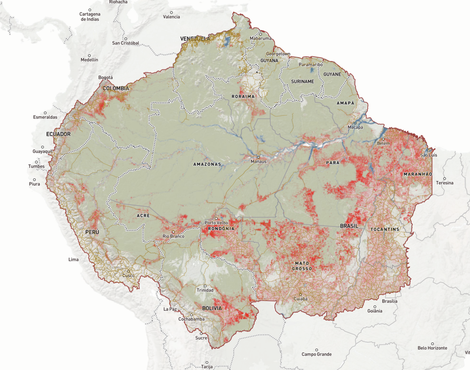 Arquivo de Mapas - InfoAmazonia