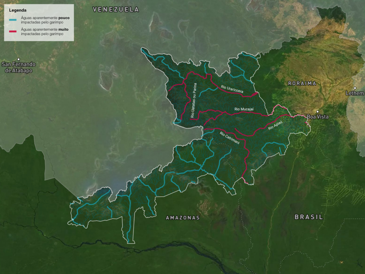 Como investigamos a situação dos rios da Terra Indígena Yanomami ...