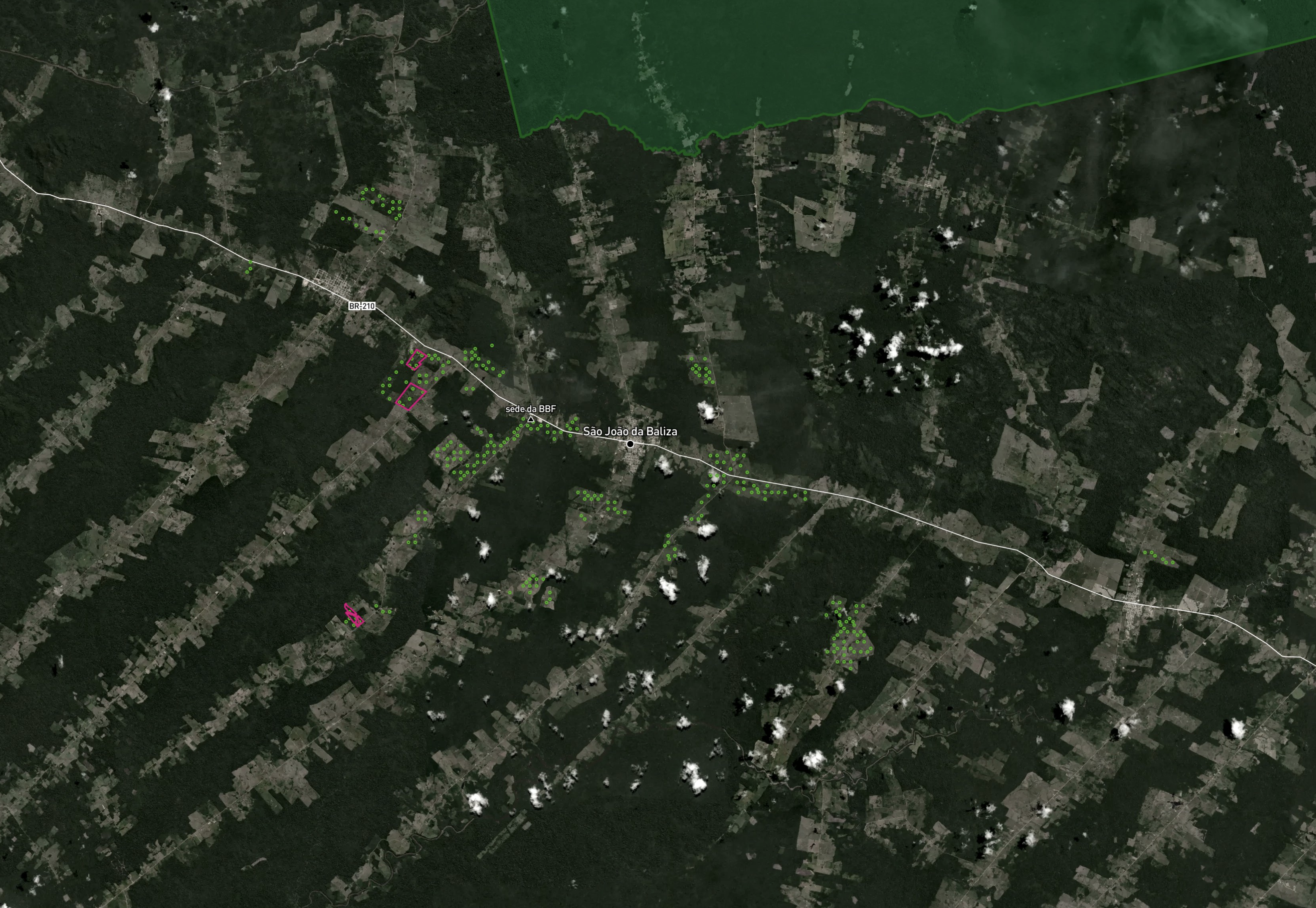 SAF Map - InfoAmazonia