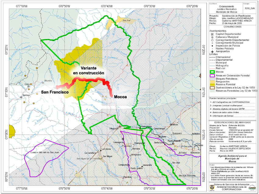 Carretera en Colombia corta reserva y sueños indígenas | InfoAmazonia